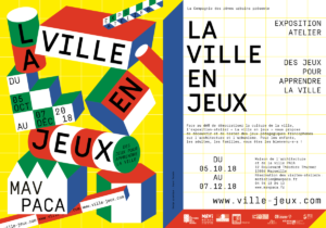 Exposition-atelier “la ville en jeux” – La Compagnie des rêves urbains